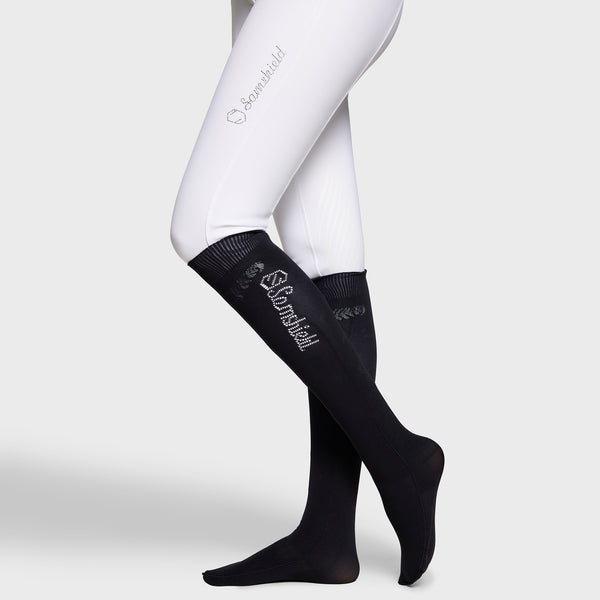 Balzane Seamless Flower Socks - Edwards Saddleworld Toowoomba
