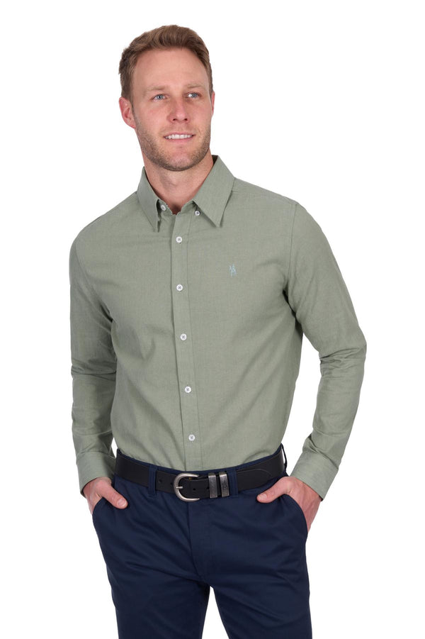 Mens TC Linen Shirt - Edwards Saddleworld Toowoomba